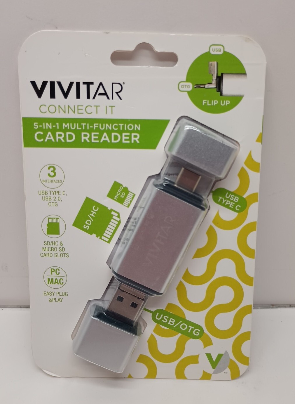 Vivitar 5 in 1 Multi Function Card Reader Viv-rw-7101 for sale online ...
