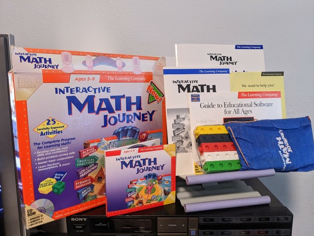 Interactive Math Journey The Learning Company Windows 95 Big Box PC ...