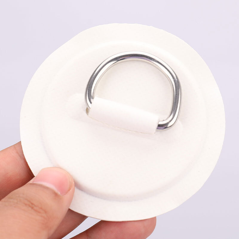 4Pcs Surfboard Dinghy Boat PVC Patch D Ring Deck Rigging Sup Round Ring ...