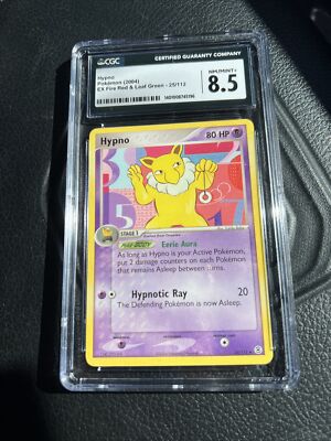 Pokémon TCG Hypno EX FireRed & LeafGreen 25 Regular Rare | eBay