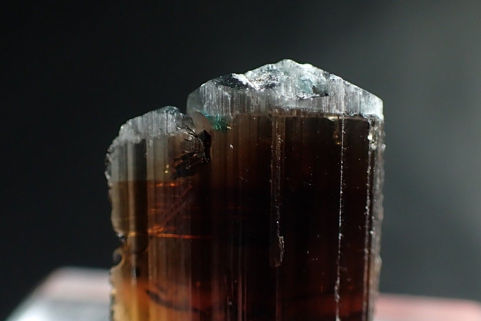 DRAVITE * BI-COLOR GEM TOURMALINE * NICE ! Mwajanga, TANZANIA | eBay