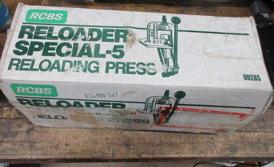 RCBS RELOADER SPECIAL-5 RELOADING PRESS PN #09285 | eBay