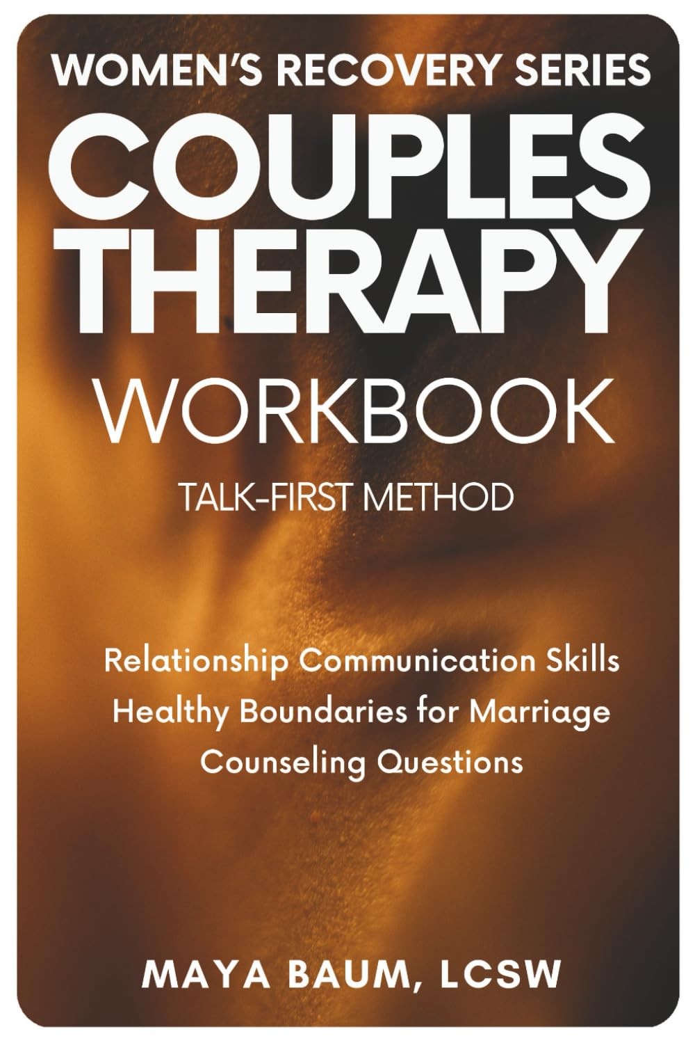 Couples Therapy Workbook: Communication, Counseling Questions ...