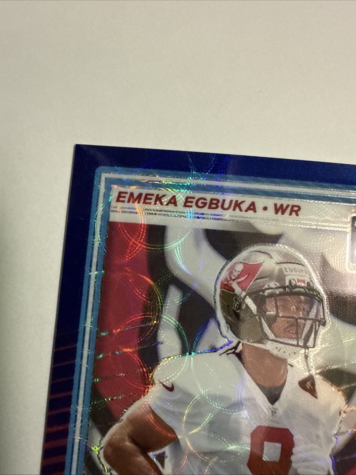 2025 Panini Donruss Optic Preview Emeka Egbuka Blue Scope Prizm RC ...