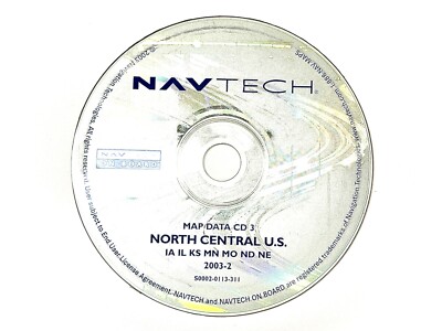 Land Rover / BMW 2003 2004 Navigation CD Disc North Central US - S0002 ...