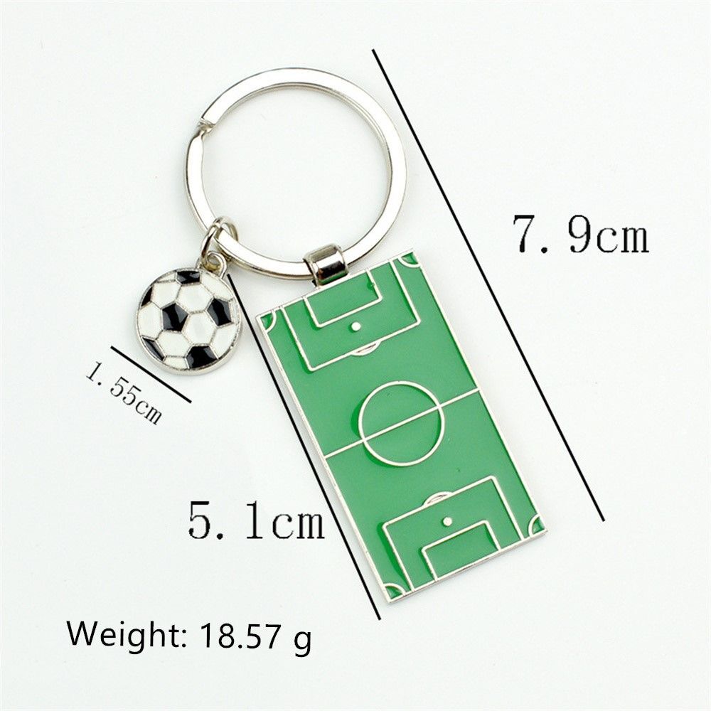 Pendant Football Playground Car Key Holder Keyring Field Soccer ...