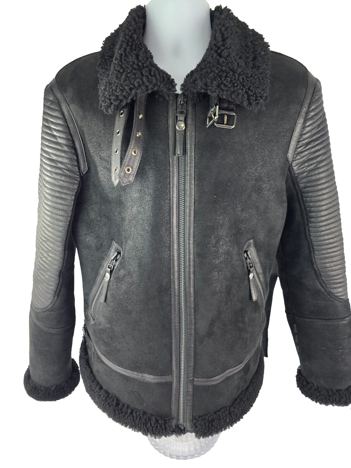 Boda Skins Shearling Sheepskin Leather Suede Warrior … - Gem