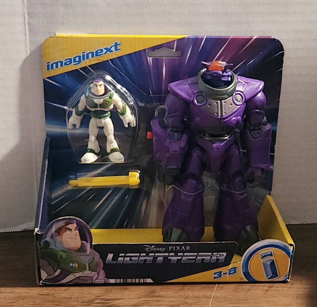 2021 Disney Pixar LIGHTYEAR BUZZ BATTLE BLAST ZURG Action Figures NIP ...