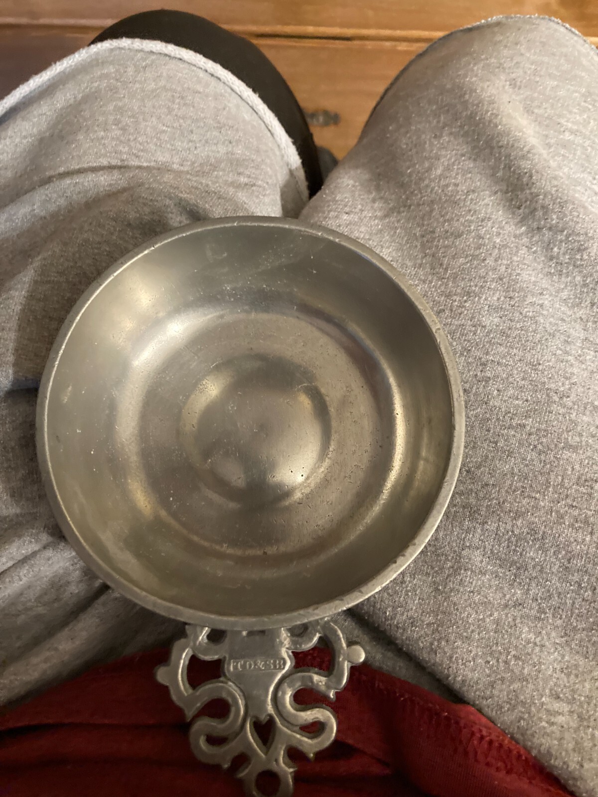 antique pewter porringer american c1815 | eBay