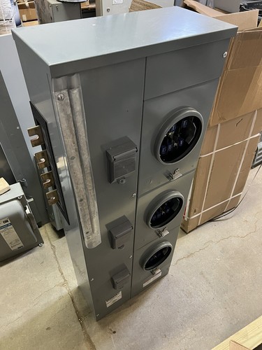 EZML333225 Sqaure D 225 Amp 208/120V Socket 1200A Bus Rating 3 Gang ...