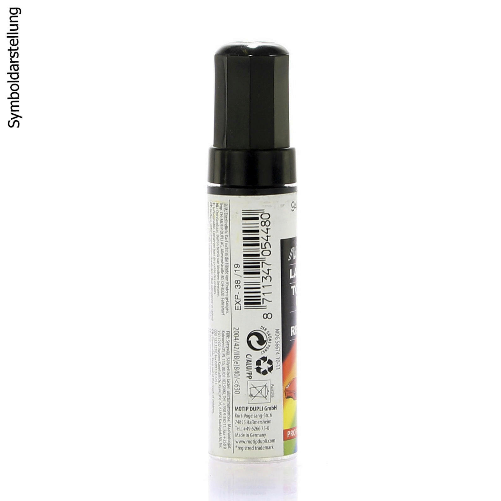 MOTIP Autolack Lack Lackstift braun metallic 12ml z.B. Mercedes Bornit ...