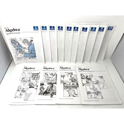 Key to Algebra Complete Set 1-10 Workbook & Answer Key Plus ...
