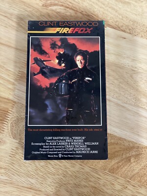 Firefox (VHS, 1996) Brand New, Sealed, Clint Eastwood 85391121930| eBay