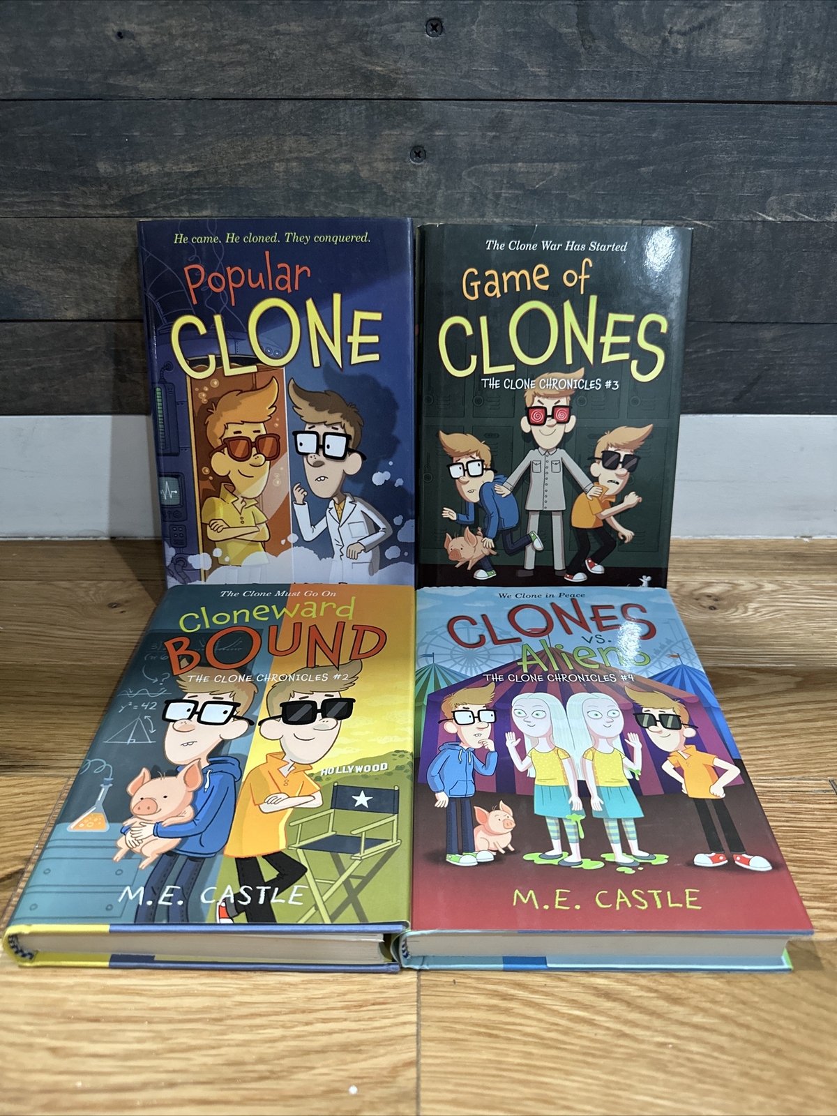 The Clone Chronicles series 1-4 by M. E. Castle Signed copys !! 9781606842324| eBay
