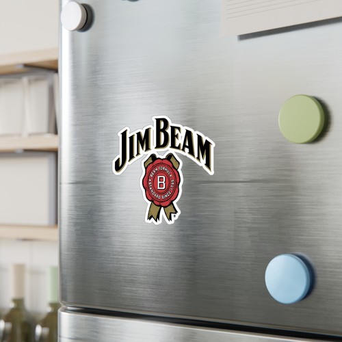 Jim Beam Sticker - Bourbon Whiskey Logo Vinyl Decal | eBay