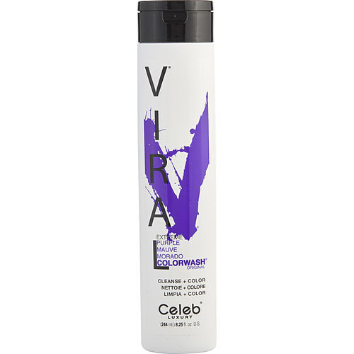Celeb Luxury Viral Purple Colorwash, Color Depositing Shampoo with ...