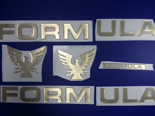Formula Boat Emblems 23" gold + FREE FAST delivery DHL express - raised ...