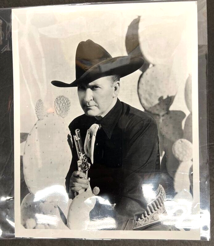 Vintage Western Movie Actor Photo-Tim McCoy-8 x 10" | eBay