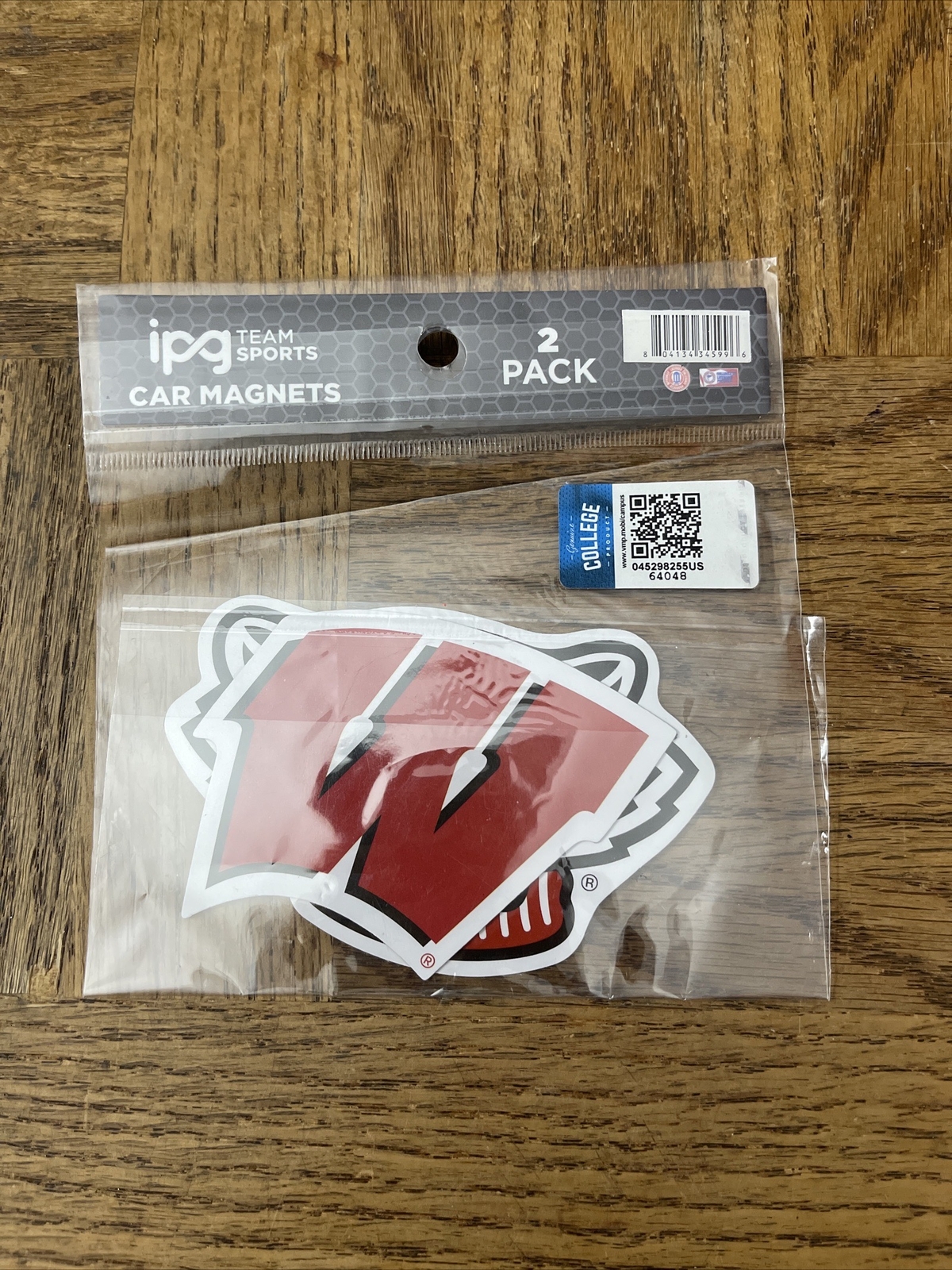 IPG Team Sports Car Magnet Wisconsin 2 Pack | eBay