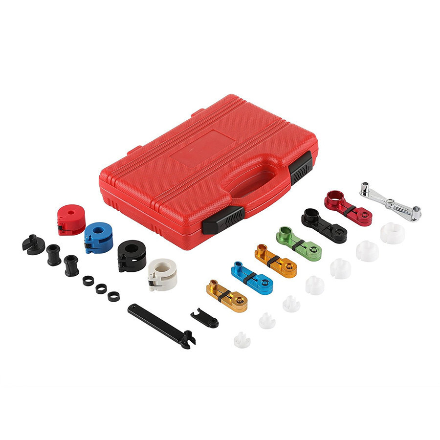 Car Quick Disconnect Tool Kit Fuel Transmission A/C Oil Line Cooler Set ...