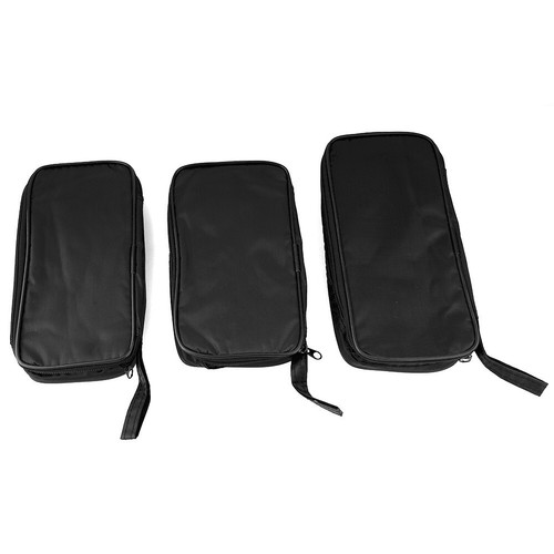 1pcs Multimeter Storage Bag Zippor Pouch Black Case For Digital Meter S ...