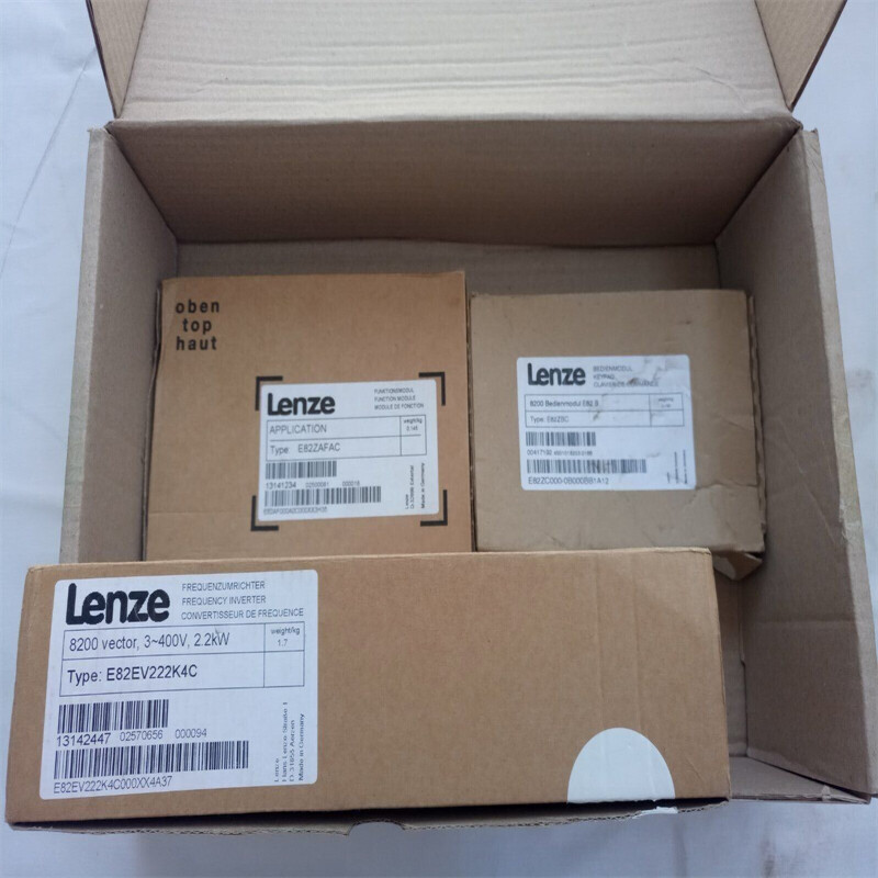 Lenze INVERTER E82EV222-4C E82EV222K4C New In Box EXPEDITED SHIPPING ...