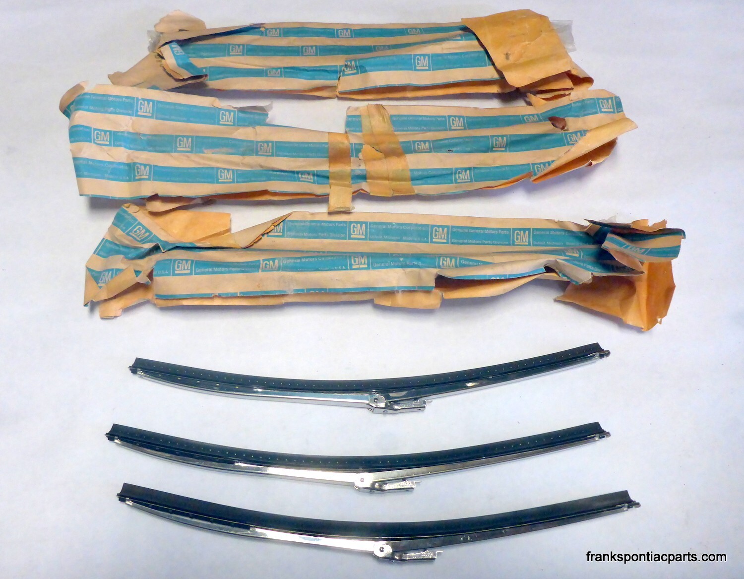 1959-60 Pontiac NOS GM Trico Wiper Arm Blades Bonneville Catalina ...