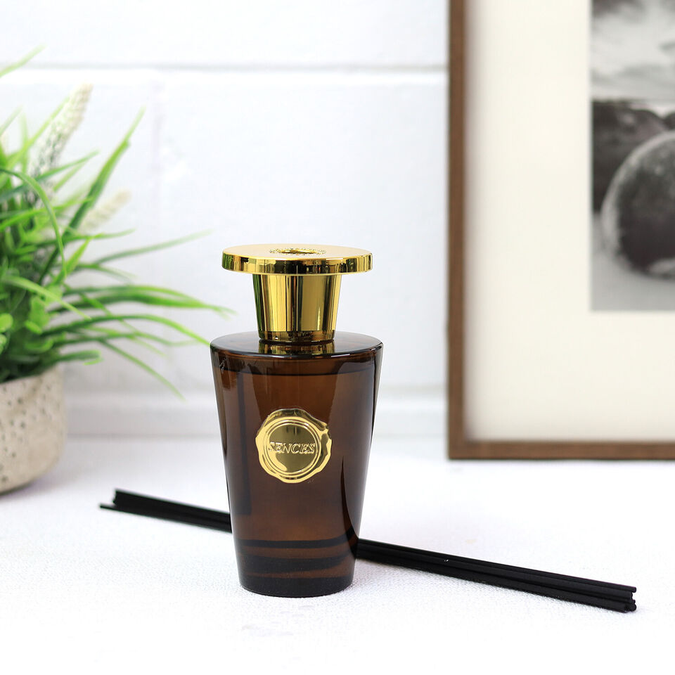 Baltus Reed Diffuser 300ml Scented Wick Fragrance Ombre Leather Aromatherapy | eBay UK