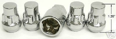 4 Pc DODGE NITRO LOCKING LUG NUTS CUSTOM WHEEL LOCKS Part # AP- 20405 ...