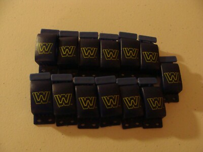 WWE AUTHENTIC SCALE BLUE TURNBUCKLE PADS LOT OF 13 | eBay