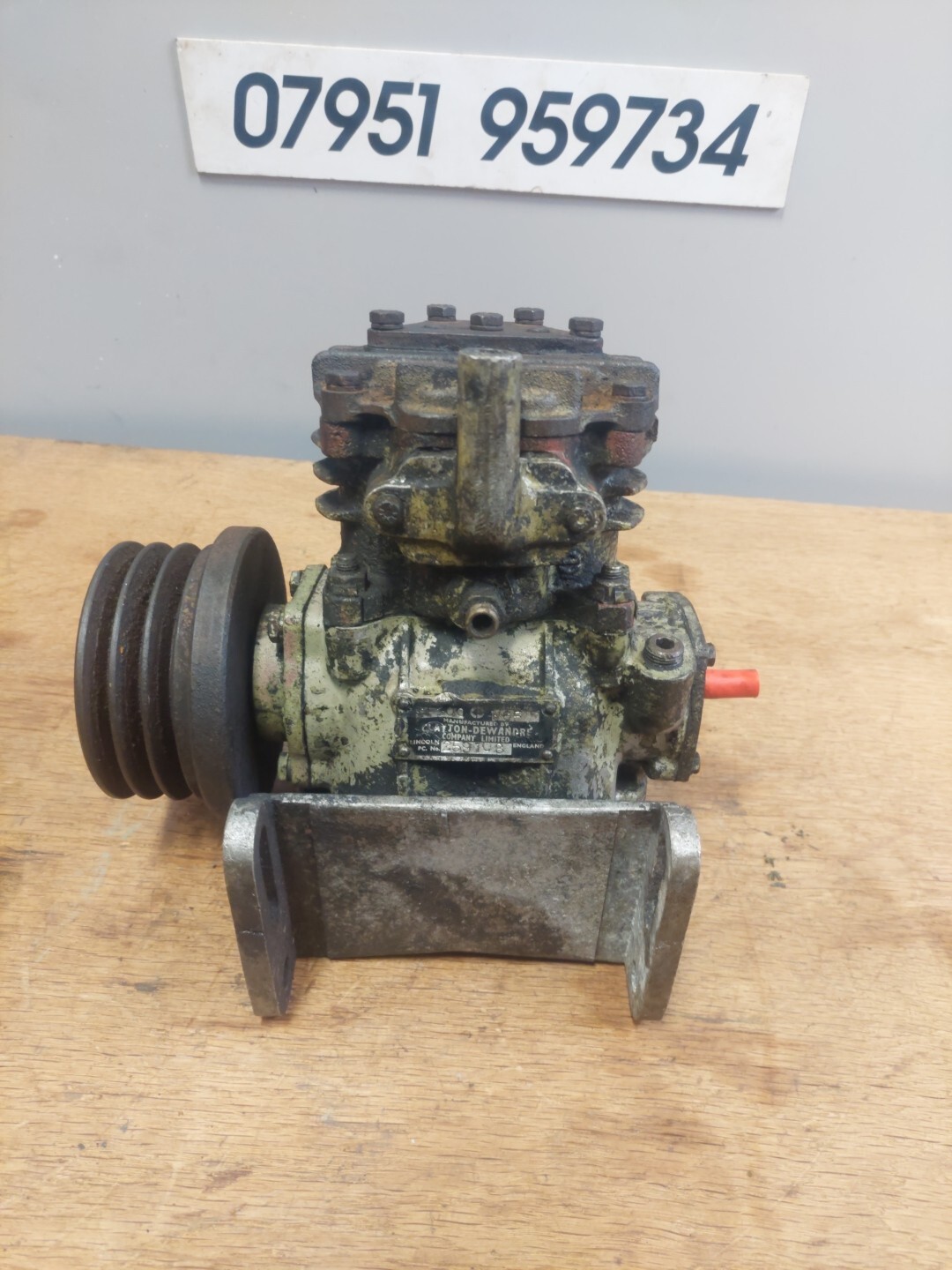 Clayton Dewandre Compressor To Suit Military Vehicle Rolls-Royce B ...