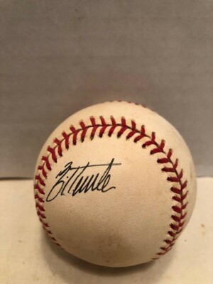 Brian Hunter Autographed Ball Braves | eBay