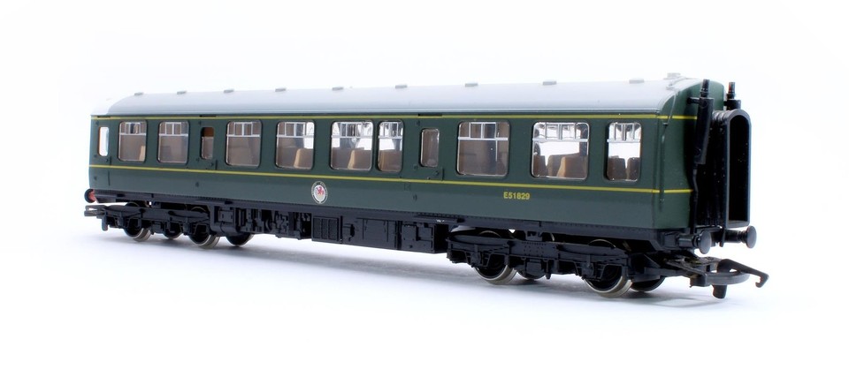 HORNBY 'OO' GAUGE BR GREEN CLASS 110 3 CAR DMU E51829/E59708/E51812 ...