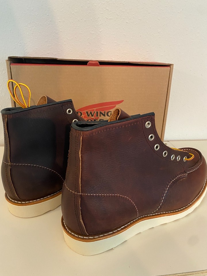 NEW Red Wing Heritage 8138 Men's Classic Moc Toe Boot Size US 10 EE | eBay