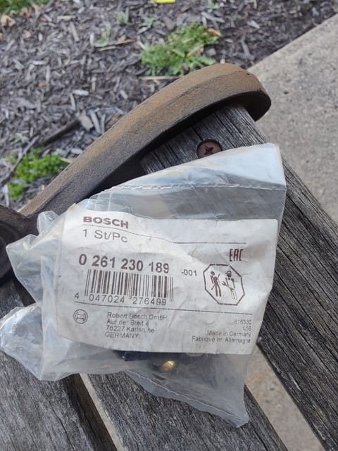 Manifold Absolute Pressure Sensor-New Bosch 0261230189 for sale online ...