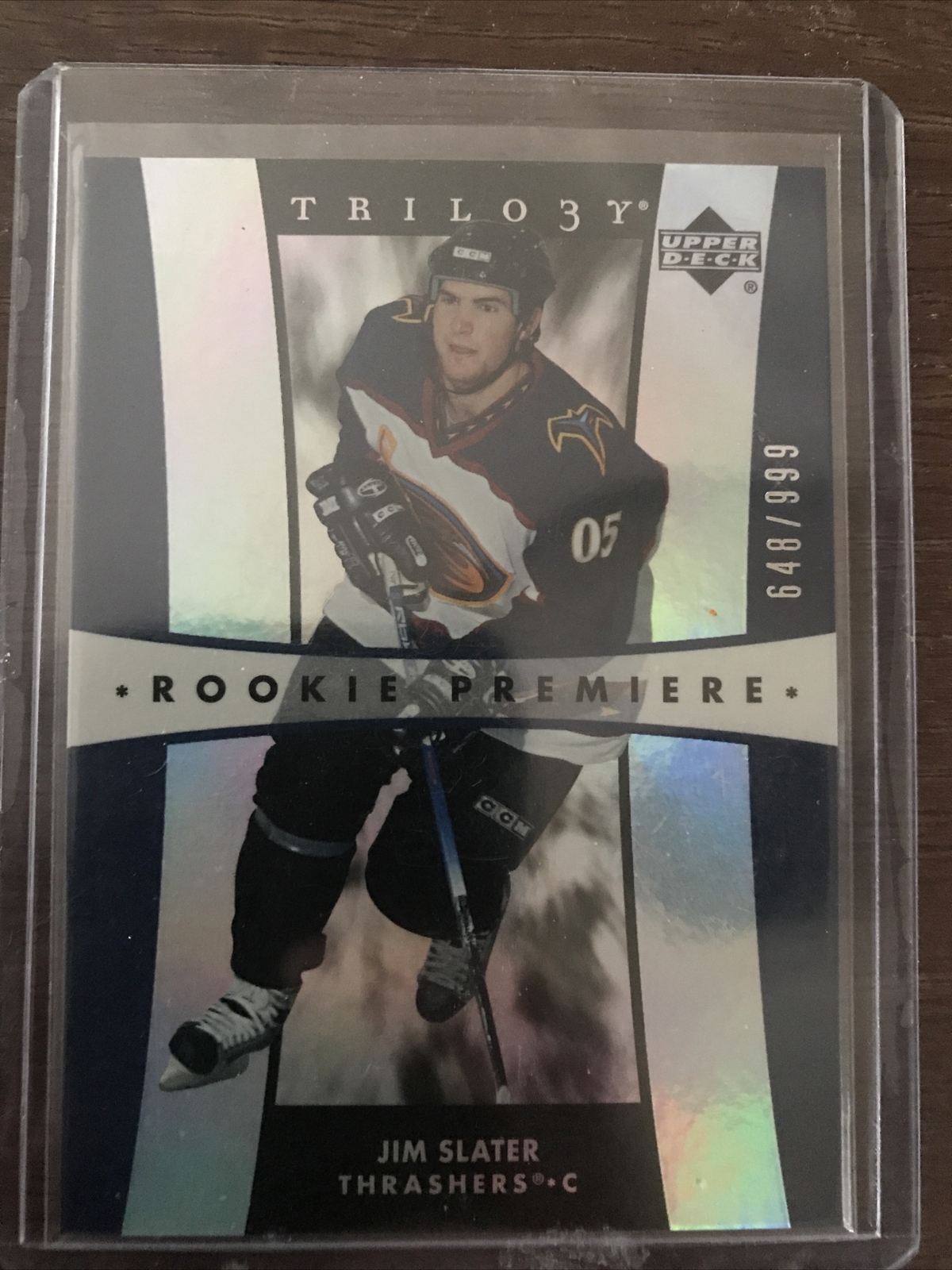 2005-06 Upper Deck Trilogy - Rookie Premiere #174 Jim Slater /999 (RC ...