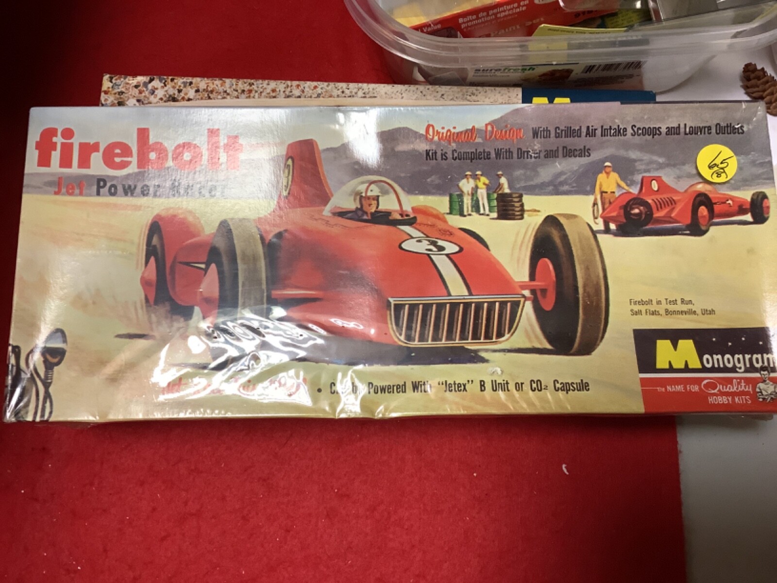 monogram #PC-51 Firebolt Jet Powered Racer ssp 1:19 Model Kit new in ...