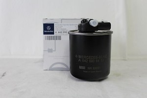 Genuine Mercedes-Benz OM642 Engine Fuel Filter with Heating Element ...