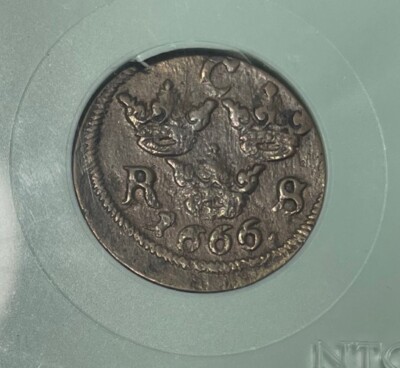 Sweden - 1666 Copper 1/6 Ore - Nice Coin | eBay
