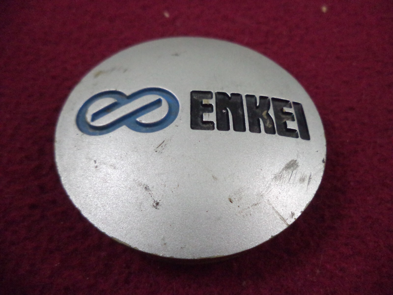 Enkei Wheels Silver Custom Wheel Center Cap O/D 2 1/8" (1) | eBay