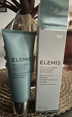 Elemis Pro-Collagen Glow Boost Exfoliator Scrub 100ml 3.3oz | eBay