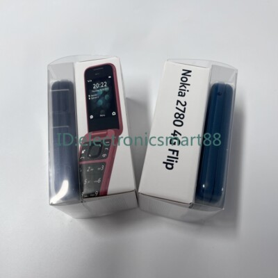 Nokia 2780 Flip 4G LTE WIFI 512MB 5MP Big Keyboad 2.7" Original phone ...