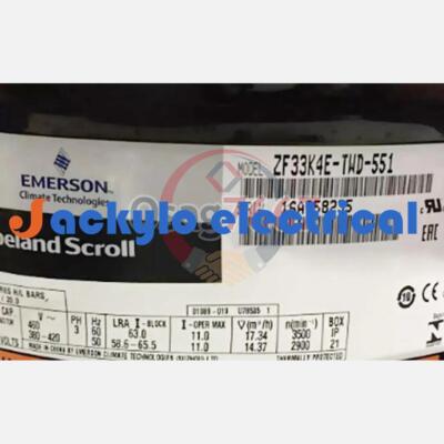 1PCS EMERSON Compressor ZF33K4E-TWD-551 NEW | eBay
