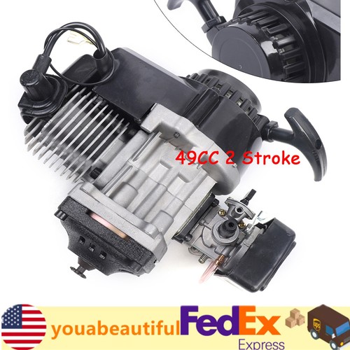 49CC 2 Stroke Bicycle Gas Complete Engine Motorized Engine Bike Motor ...