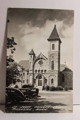 St. John's Catholic Church, Rochester, Minnesota RPPC D-473 | eBay
