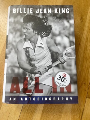 All In: An Autobiography by Billie Jean King (Hardcover, 2021 ...