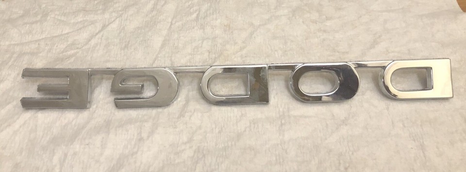 1962-1967 DODGE TRUCK NAMEPLATE EMBLEM | eBay
