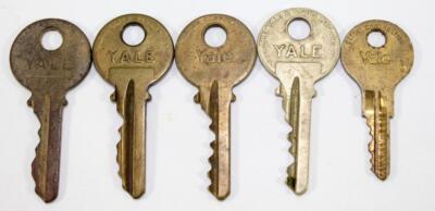 Vintage Yale Keys Lot of 6 | eBay