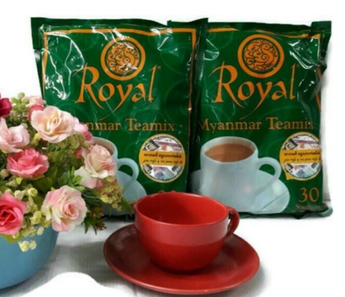 Burmese Teamix Royal Myanmar Tea Milk 3 In 1 Halal Drink Beverage Hot ...