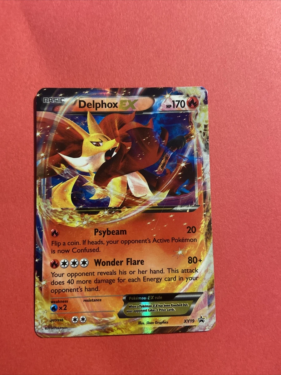 Delphox Ex Pokemon Card